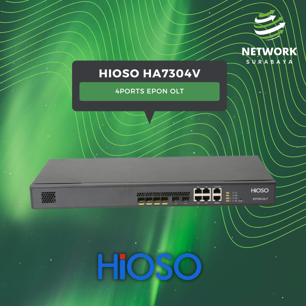 Jual HIOSO OLT EPON HA7304V 4PORTS 1 AC 100-240V 1 DC 12 Volt | Shopee ...