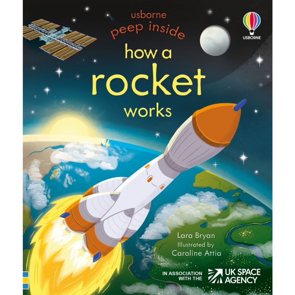 Jual [Edu] Story Book Peep Inside Rocket Buku Cerita Anak Tentang Roket ...