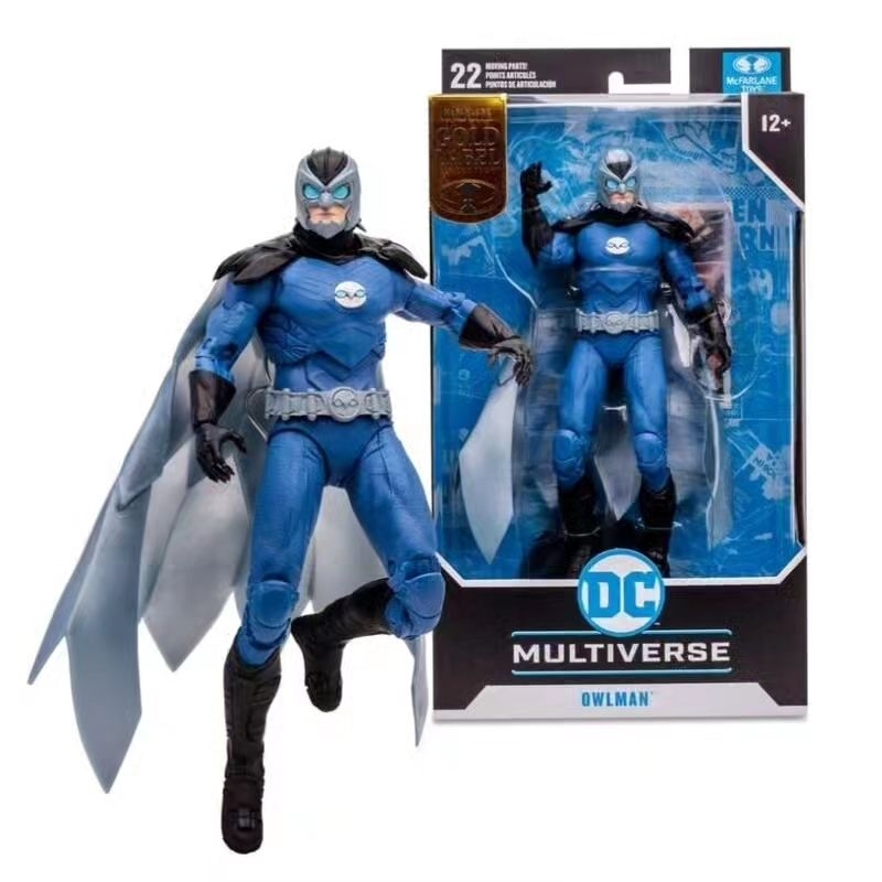 Jual DC MULTIVERSE MCFARLANE GOLD LABEL OWLMAN ACTION FIGURE | Shopee ...