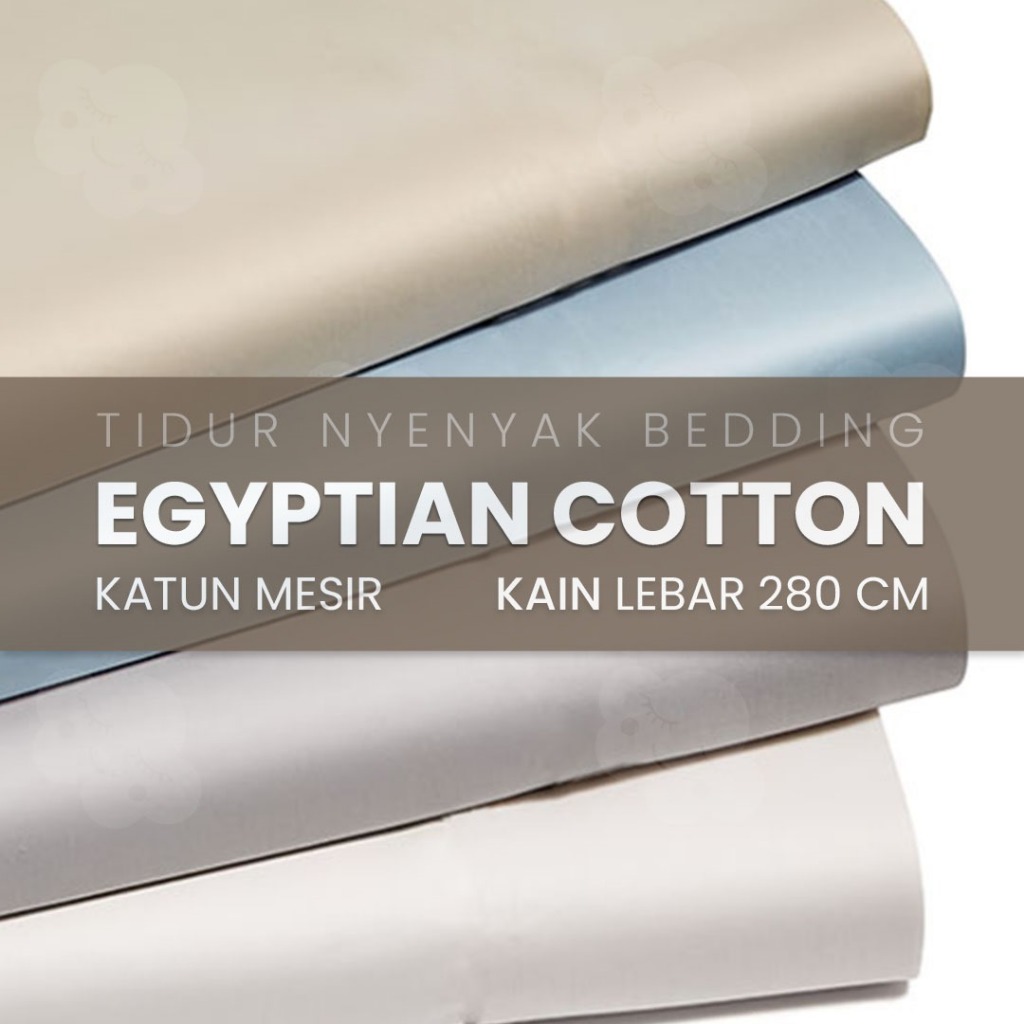 Jual KAIN EGYPTIAN COTTON PER 50 CM KATUN MESIR FULL KATUN POLOS ...