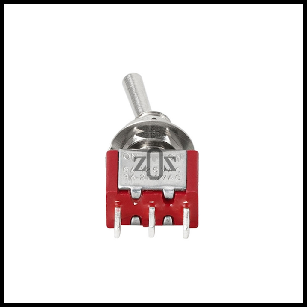 Jual Saklar Toggle Switch SPDT ON-ON 6A 125V 6MM 3Pin 2-Way Single Pole ...