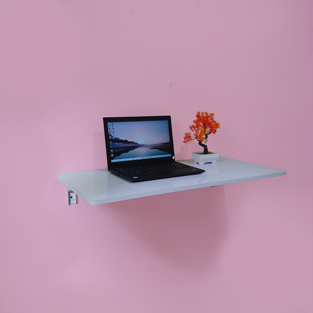 Jual Meja Lipat Dinding 80cmx40cm Lapis HPL- Meja Belajar Tempel ...