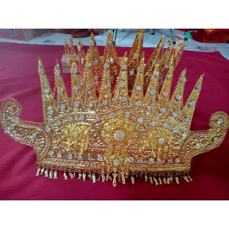 Jual mahkota pengantin adat bengkulu cewek pull mata | Shopee Indonesia