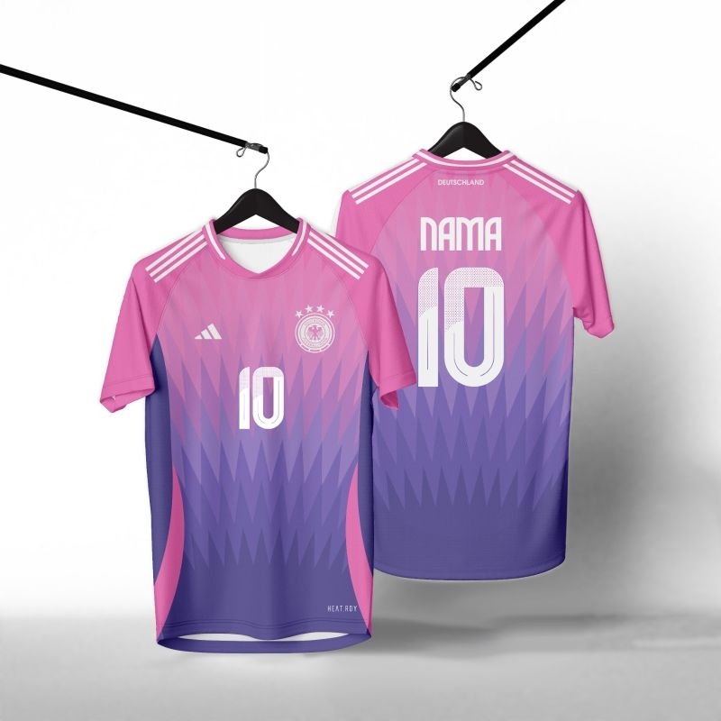 Jual Jersey Jerman Away 2024 2025 Euro Free Nama dan Nomor Fullprinting | Shopee Indonesia