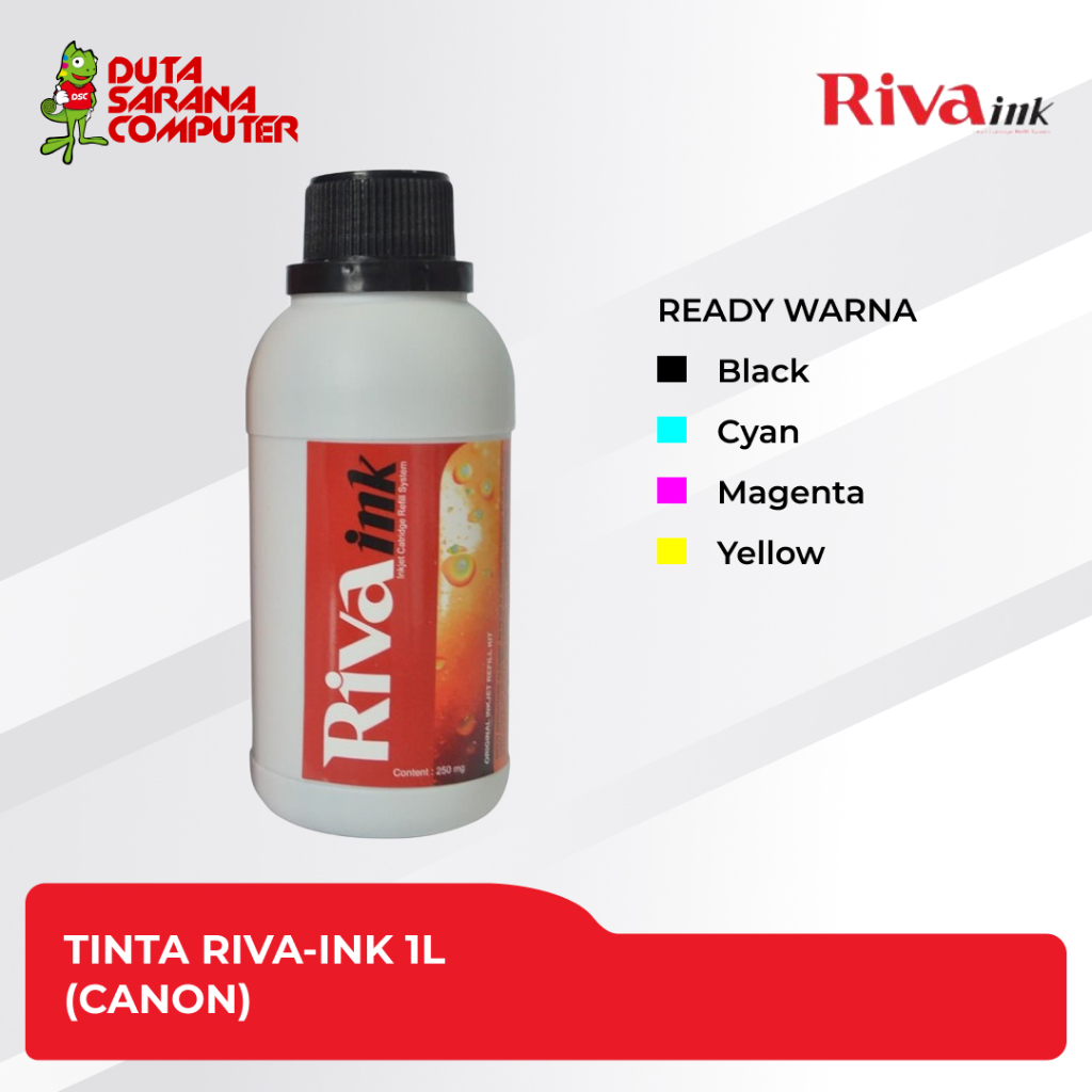 Jual Tinta Riva Ink 1Liter untuk Printer Canon | Shopee Indonesia