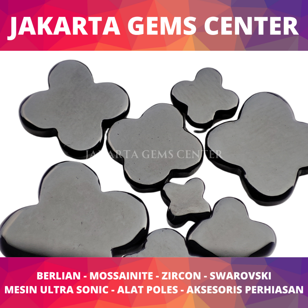 Jual Batu Onyx Clover - Batu Onyx Bentuk Clover - Batu Onyx Natural ...