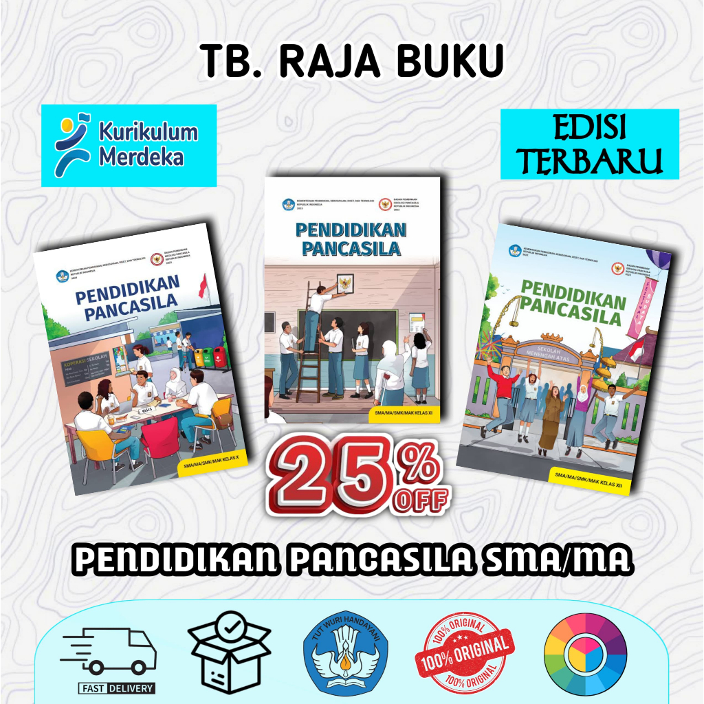 Jual BUKU SISWA PENDIDIKAN PANCASILA KELAS 10,11,12 SMA/MA KURIKULUM MERDEKA - KEMENDIKBUD ...