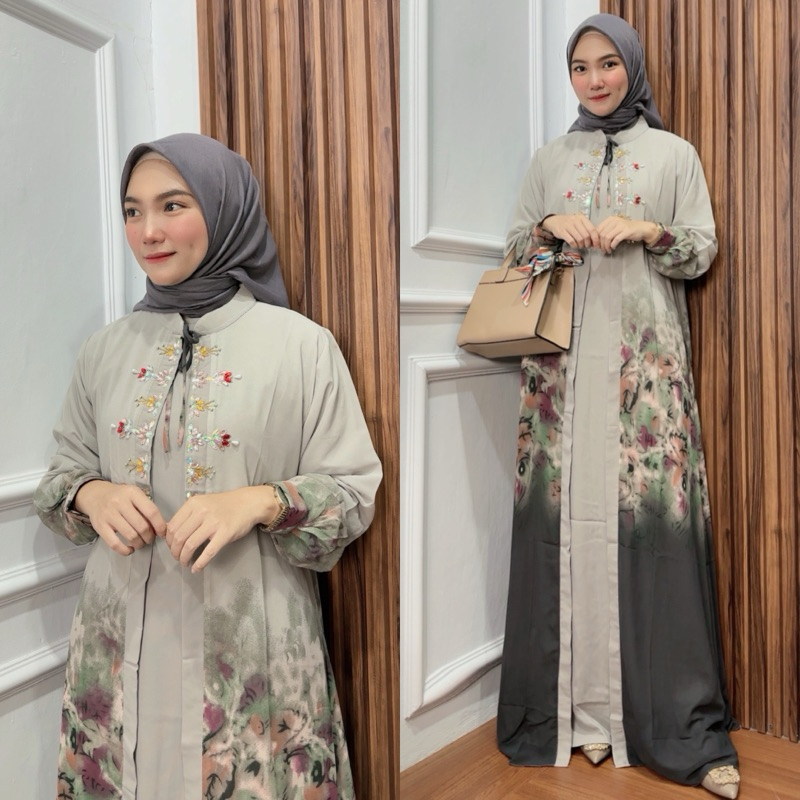 Jual Meisya Dress (Inner dan Outer Terpisah) || Dress Mewah Eid series ...