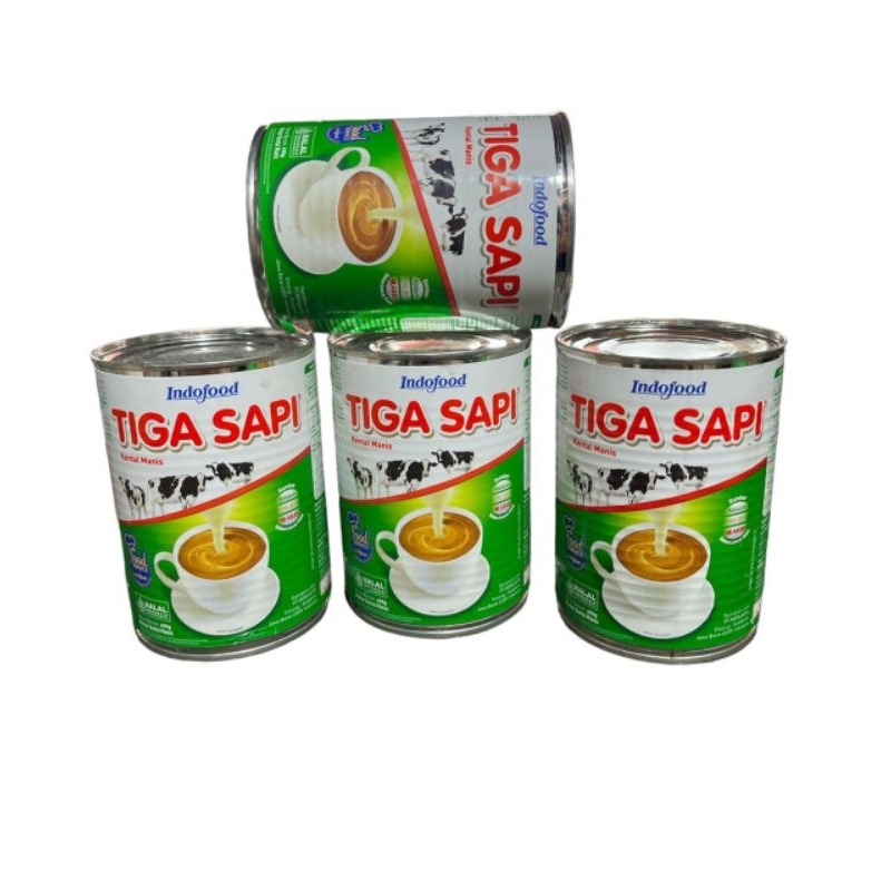 Jual Susu kaleng tiga sapi kental manis | Shopee Indonesia