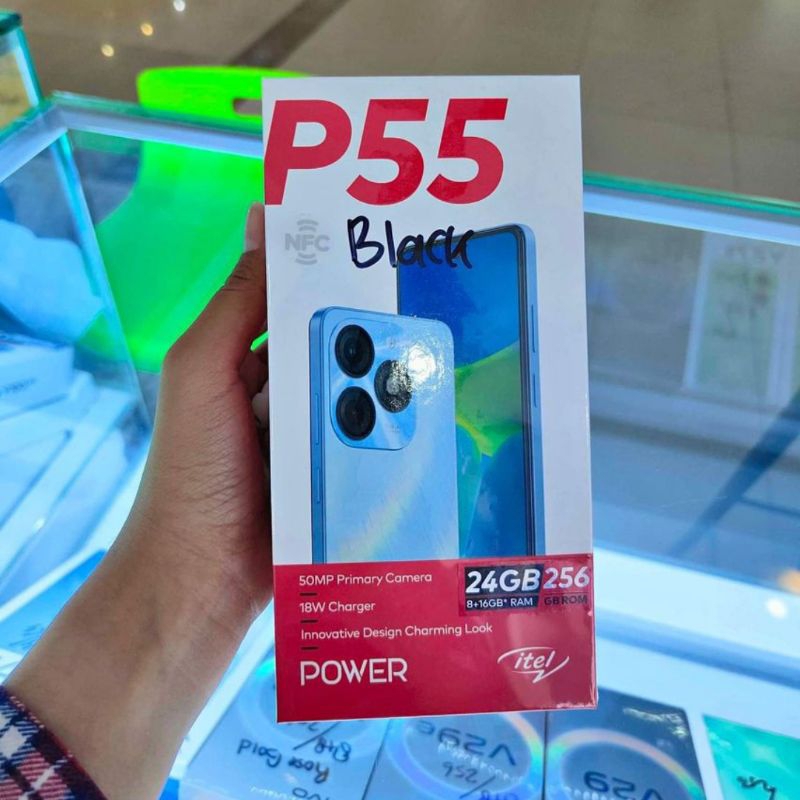 Jual ITEL P55 4G NFC RAM 8+16/128GB GARANSI RESMI | Shopee Indonesia