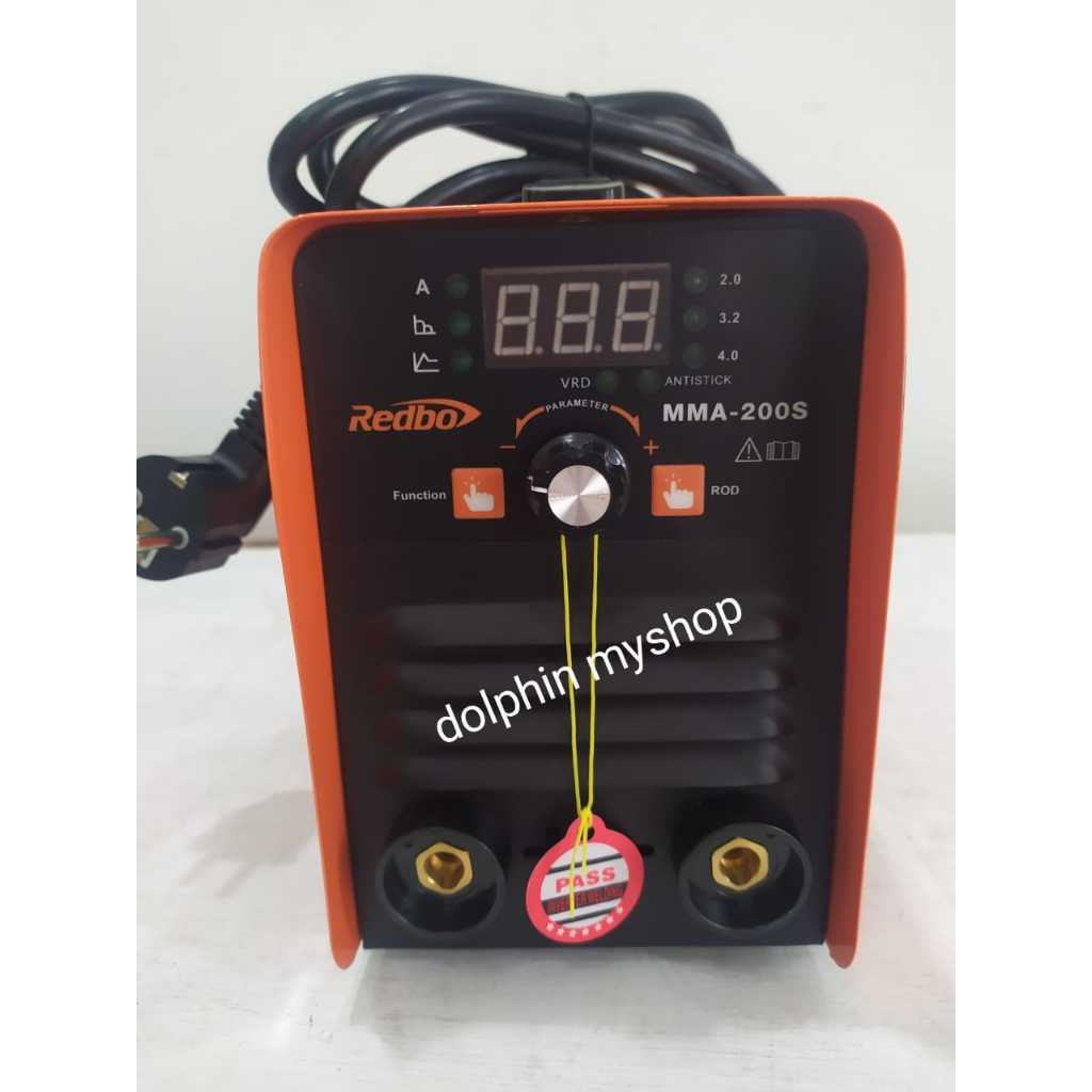 Jual Mesin Las Listrik 200A REDBO MMA 200S 200 A Travo Inverter IGBT | Shopee Indonesia