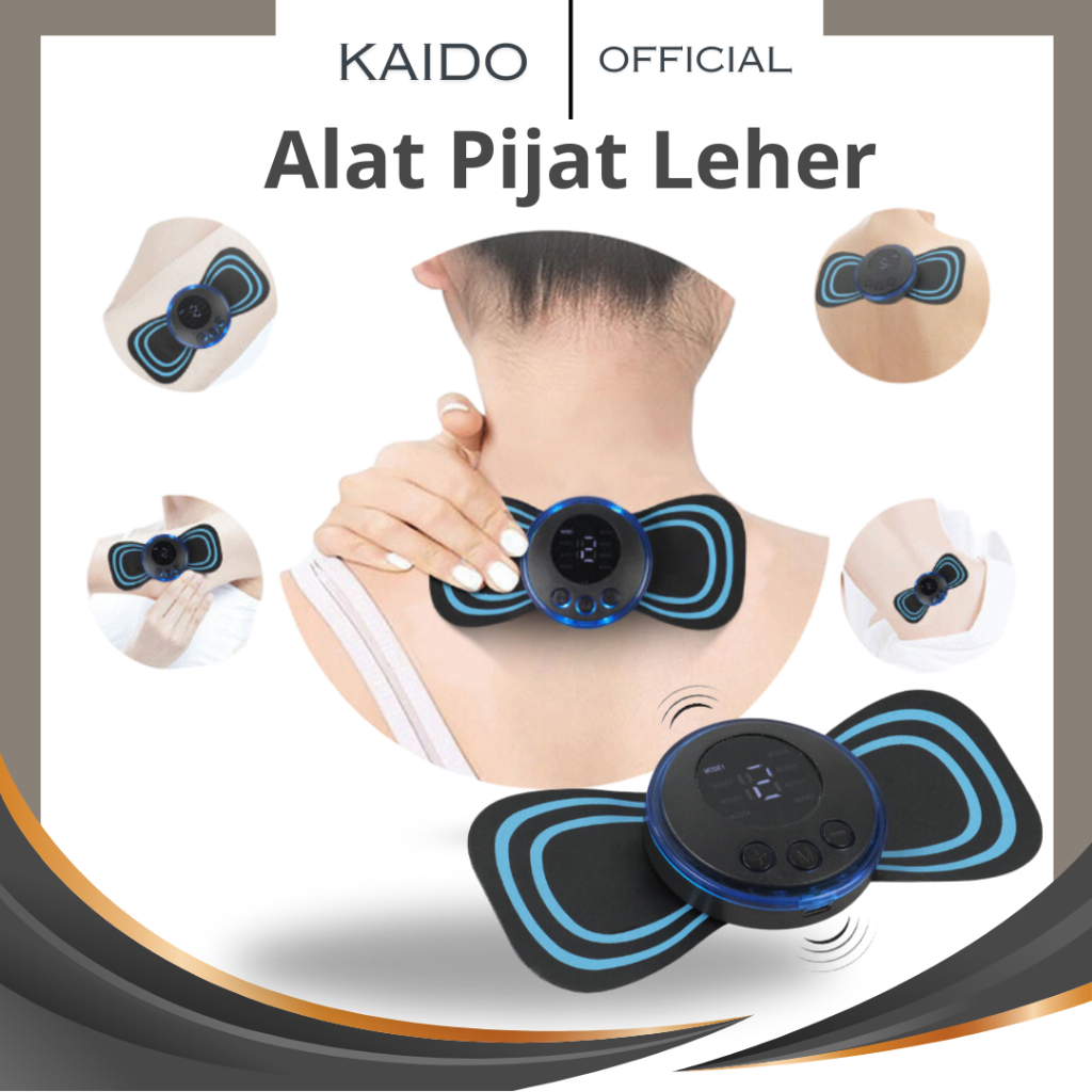Jual Alat Pijat Terapi Leher Alat Terapi Badan Pegal Pegal Mini Pad Mat Electric EMS Massage ...