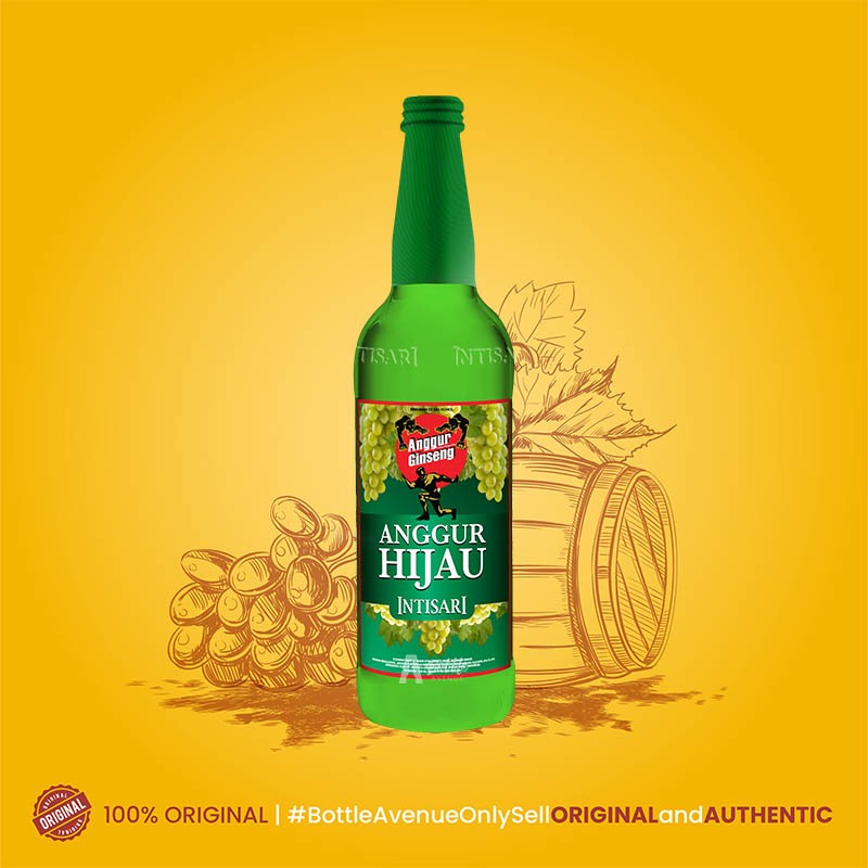 Jual Intisari Anggur Hijau 620 ml ( Resmi dan Original By Bottle Avenue ...