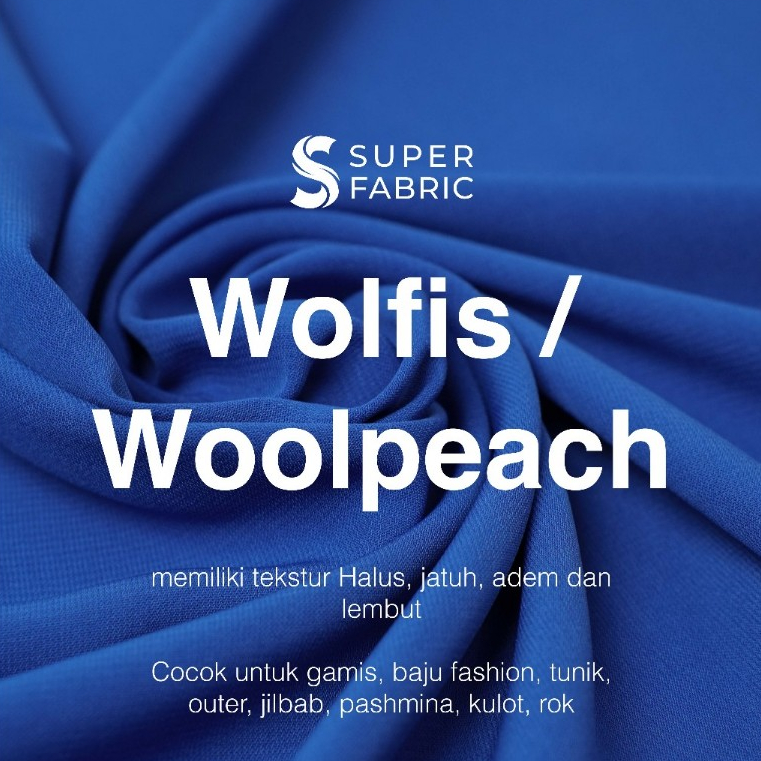 Jual 0,5 meter Kain wolfis / woolpeach / wolvis Premium Imagine ... Jual 0,5 meter Kain wolfis / woolpeach / wolvis Premium Imagine ...