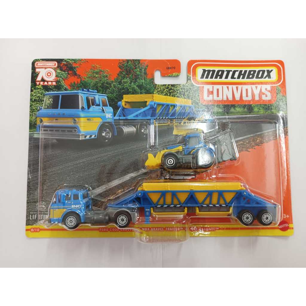 Jual MATCHBOX CONVOYS MIX K 2023 FORD CARGO MBX DUMP TRAILER QUARRY ...