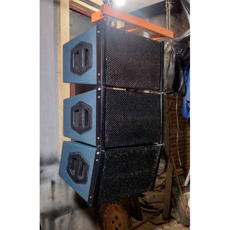 Jual box speaker line array 10 inch tweter harga untuk 6 box | Shopee ...