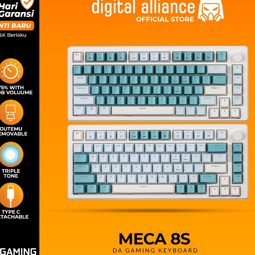 Jual Sambut Promo Dahsyat Keyboard Gaming Digital Alliance Mechanical ...