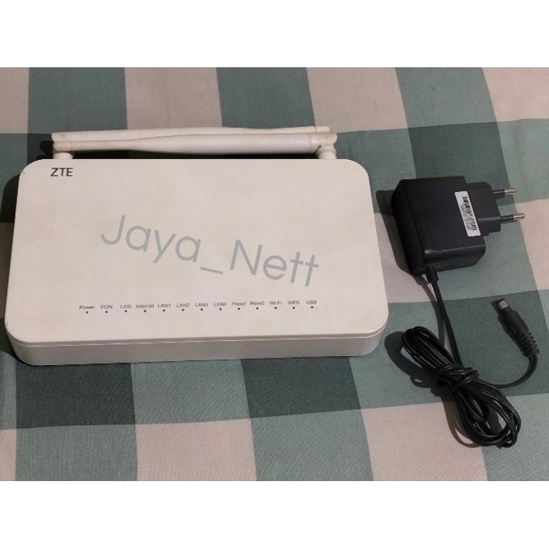 Jual ROUTER/modem ZTE -F609/V3-UNIT/ADAPTOR/port-biru | Shopee Indonesia