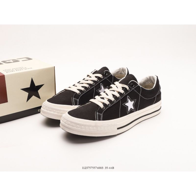 Jual Converse One Star Vintage Canvas Black White BNIB 100% Authentic ...