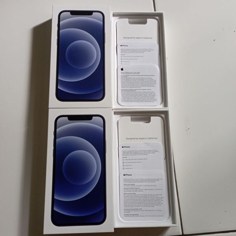 Jual Dus Box iPhone 12 Black iBox Digimap Original | Shopee Indonesia