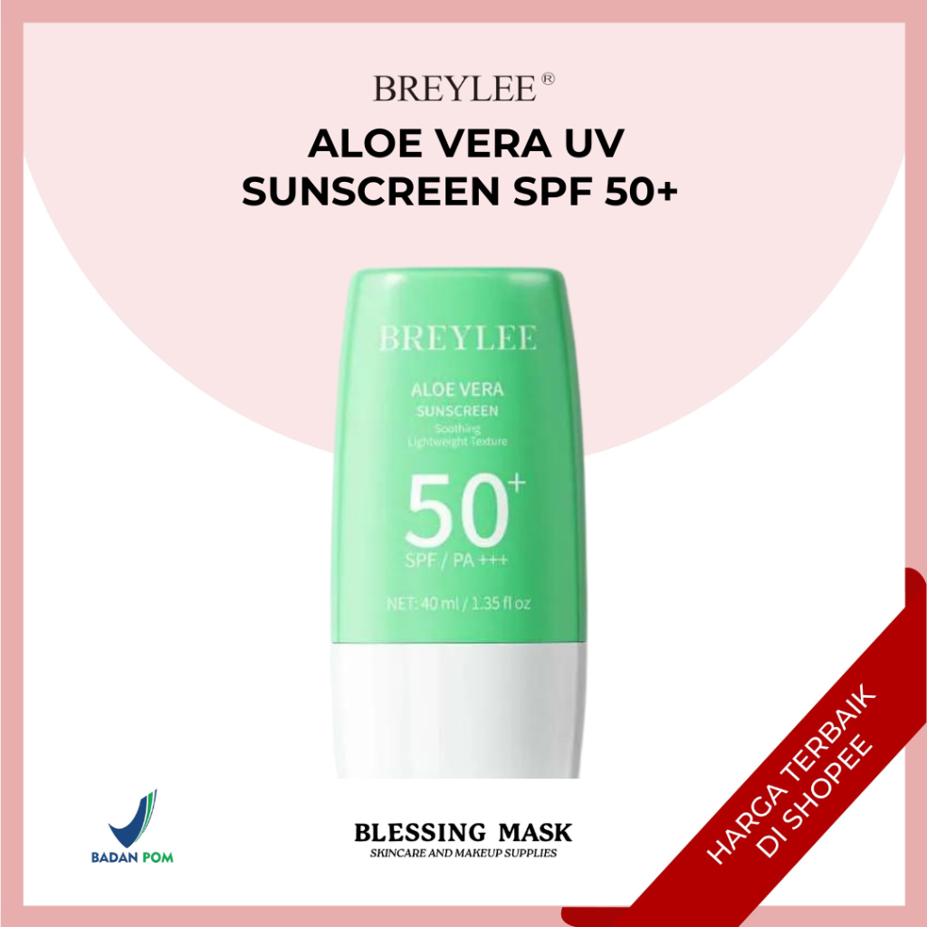 Jual BREYLEE UV Sunscreen SPF 50+ | WHITTENING UV | ORANGE BLOSSOM ...