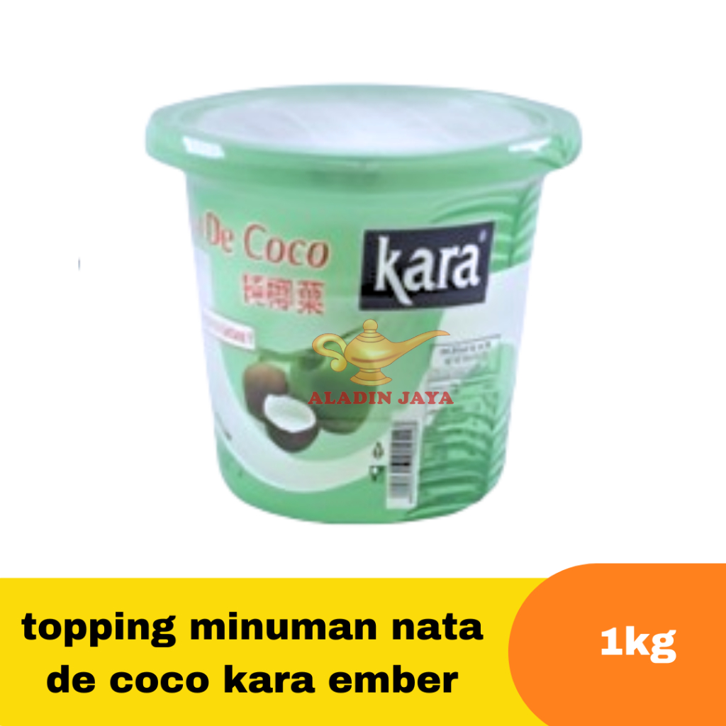 Jual topping minuman nata de coco slice,ember,dadu ukuran 1kg | Shopee ...