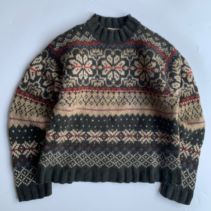 Jual KNITWEAR CARDIGAN VEST VINTAGE 3D PATTERN/SWEATER RAJUT/SWEATER ...