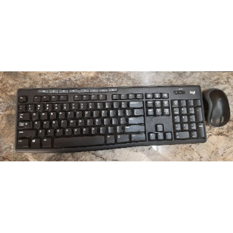 Jual keyboard logitech plus mouse | Shopee Indonesia