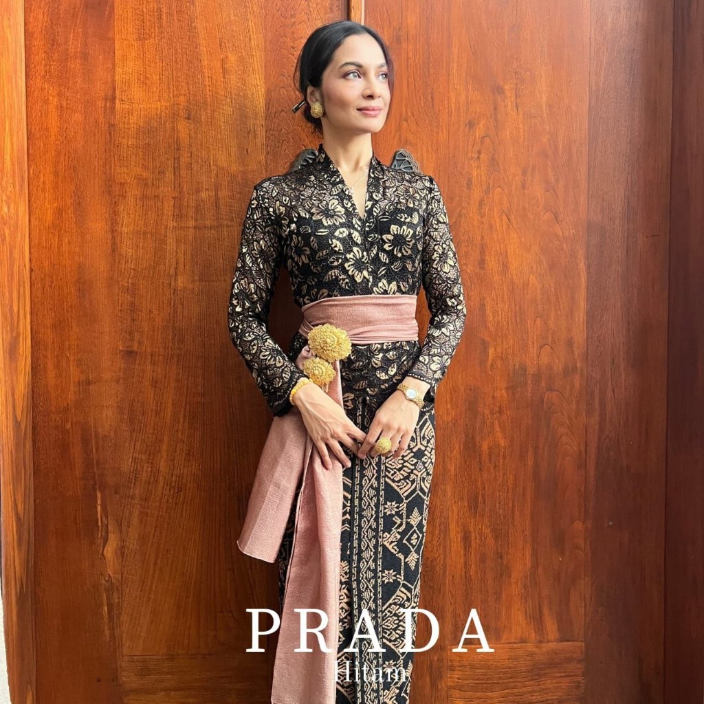 Jual Setelan Kebaya Kartini Lengan Panjang dan Rok Knit Full Stretch ...