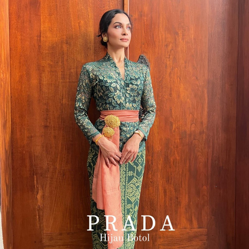 Jual Setelan Kebaya Kartini Lengan Panjang dan Rok Knit Full Stretch ...