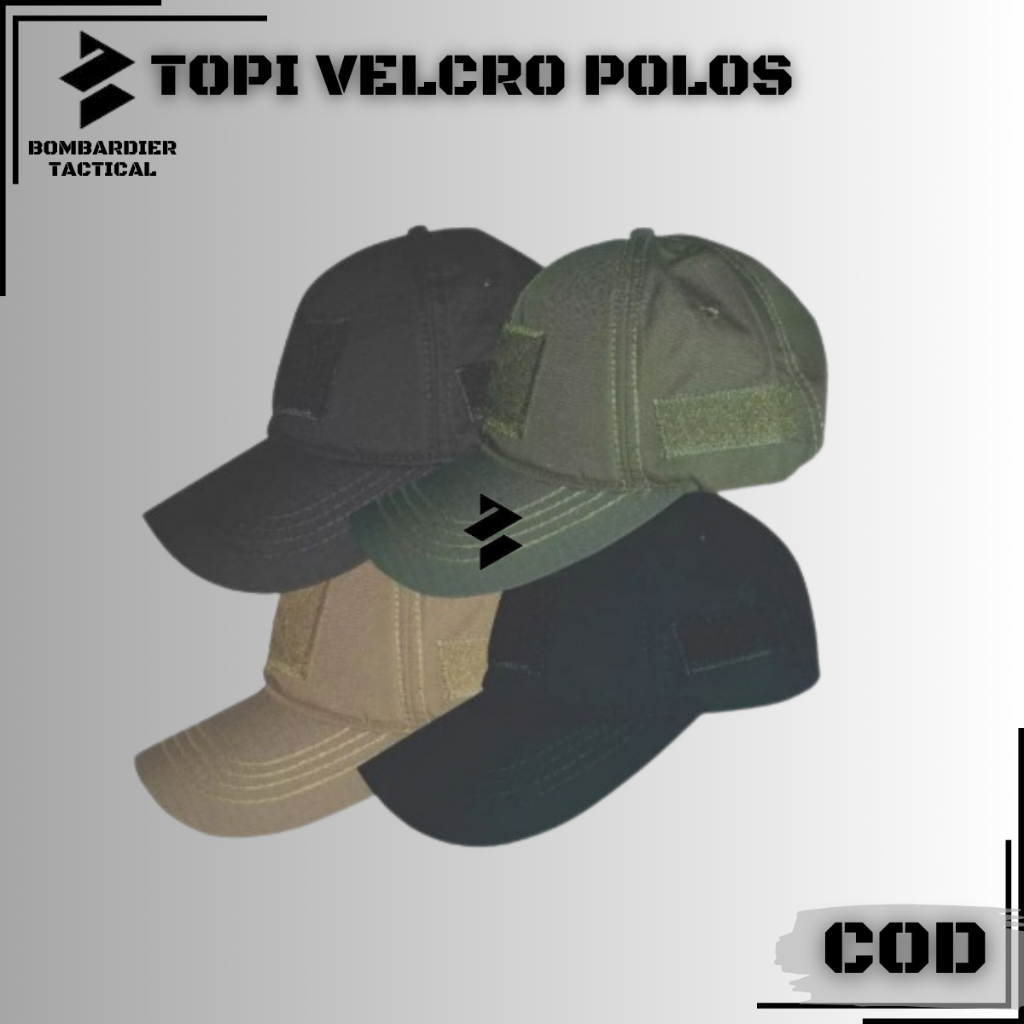 Jual Topi Tactical Perekat | Topi Distro | Topi Velcro | Topi Ripstop ...