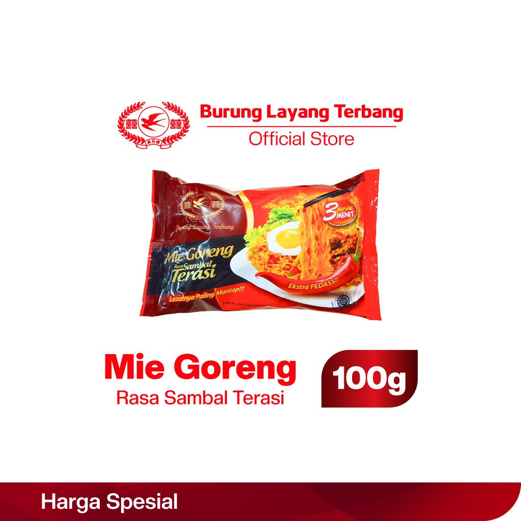 Jual Mie Goreng Rasa Sambal Terasi Burung Layang Terbang | Shopee Indonesia
