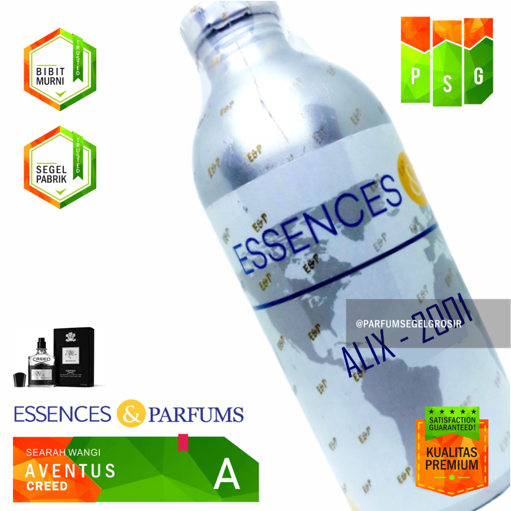 Jual ALIX | Grade A | Searah Wangi Creed Aventus | Essences | 500gr ...