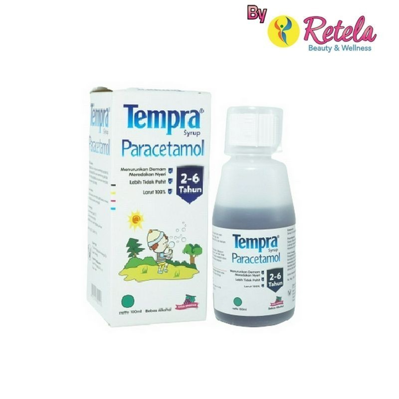 Jual Tempra Syrup 100ml / Demam / Demam Anak / Obat Sakit Gigi anak ...