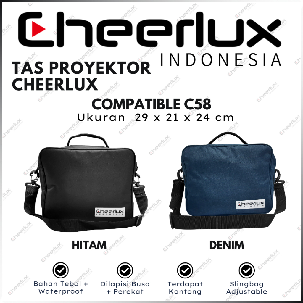 Jual Tas Proyektor Cheerlux C58 Waterproof | Cheerlux Indonesia Tas C58 | Shopee Indonesia