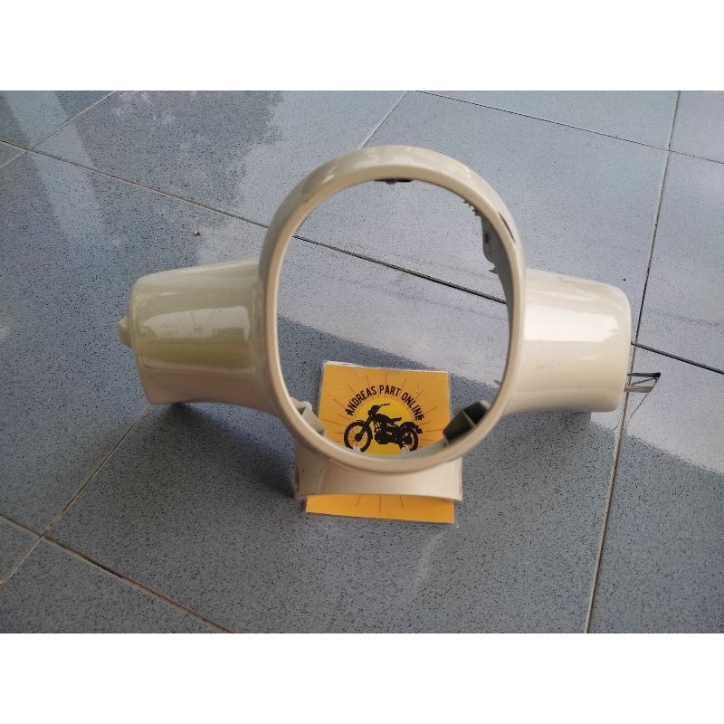 Jual batok kepala depan yamaha fazzio 125 fazio putih original bekas ...