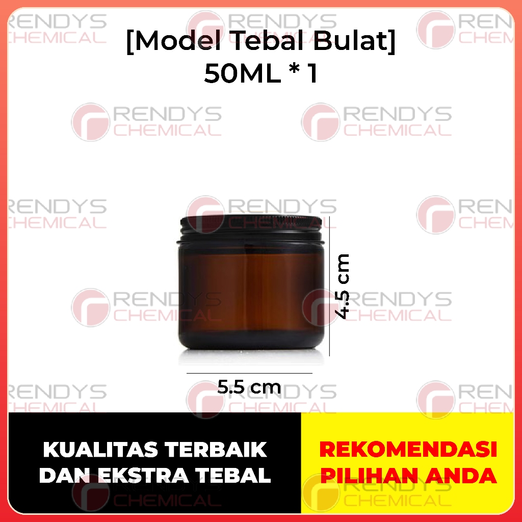 Jual Jar Kaca Amber 100ML 250ML Bulat Tutup Aluminium Hitam / Toples ...