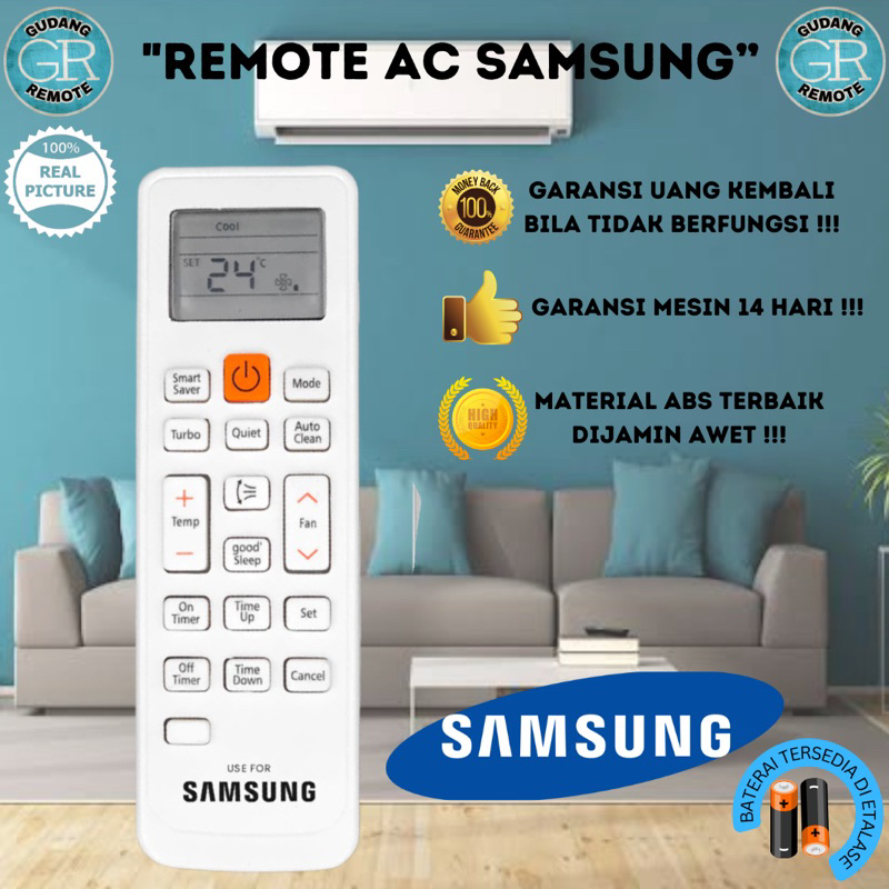 Jual Remote Remot AC Samsung Original asli | Shopee Indonesia