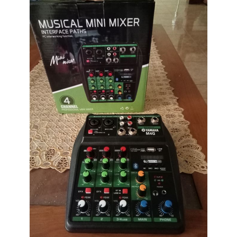 Jual mixer Yamaha m4G | Shopee Indonesia
