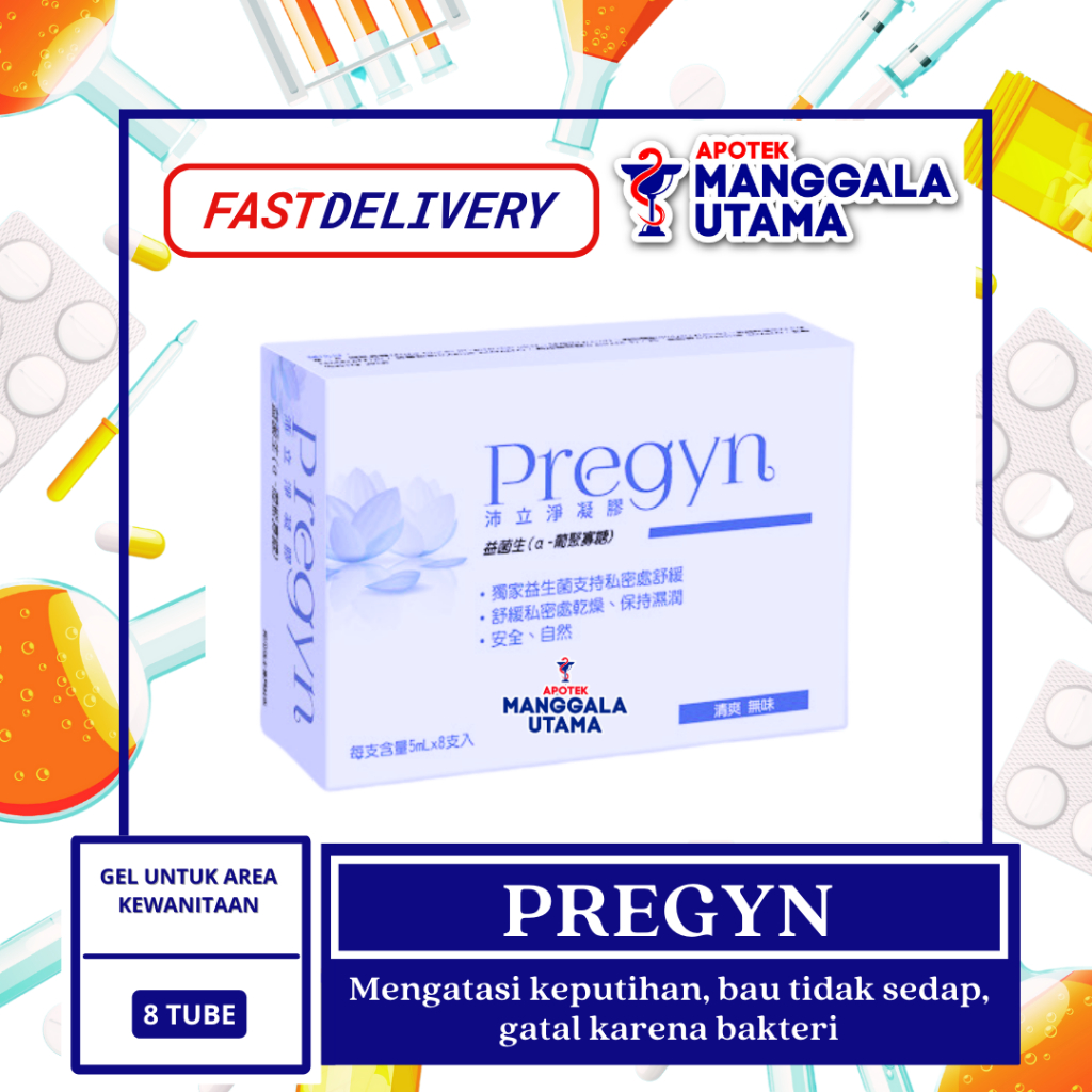 Jual PREGYN VAGINAL GEL PER BOX ISI 8 TUBE | Shopee Indonesia