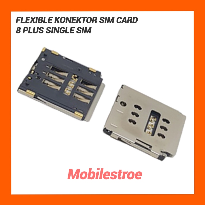 Jual FLEXIBLE KONEKTOR SIM CARD SINGLE SIM 8 PLUS | Shopee Indonesia