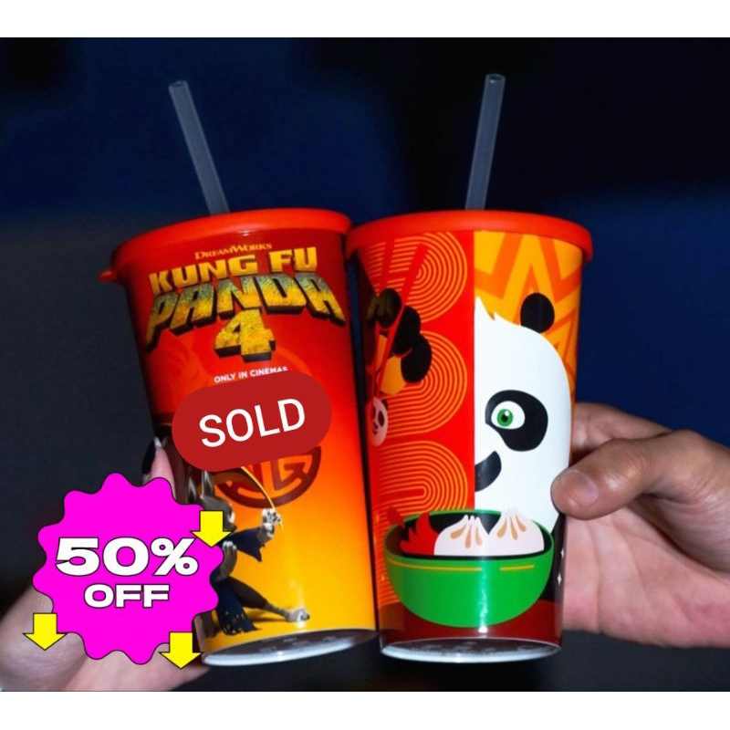 Jual TUMBLR KUNGFU PANDA CGV | Shopee Indonesia