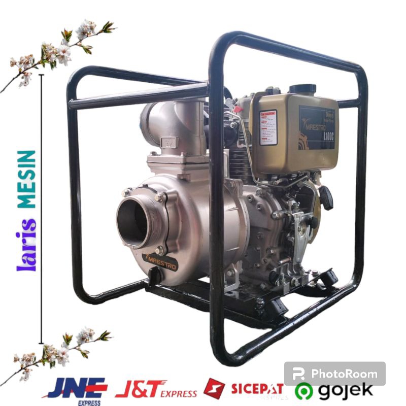 Jual Mesin Pompa Air Sawah Solar Merek Maestro Type L 100C (4in ...