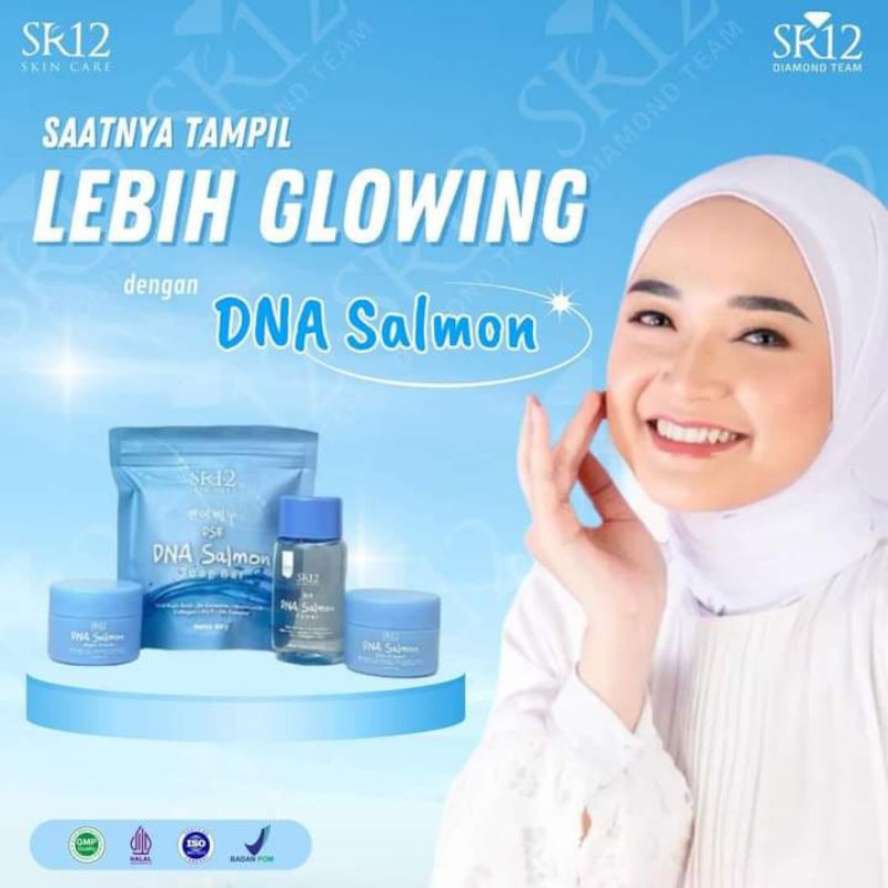 Jual SR12 DNA SALMON PACKAGE PERAWATAN PENCERAH GLOWING LEMBAB FLEK JEWARAT KULIT BELANG ...