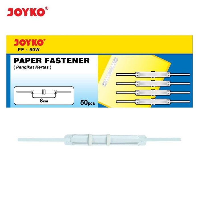 Jual Kertas PPaper Fastener Acco Joyko PF-50 Putih / Plastik Paper ...
