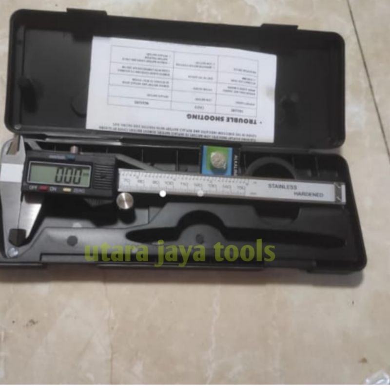 Jual Digital Calipers 6" 8" 12" Jangka Sorong - Sigmat Digital | Shopee Indonesia
