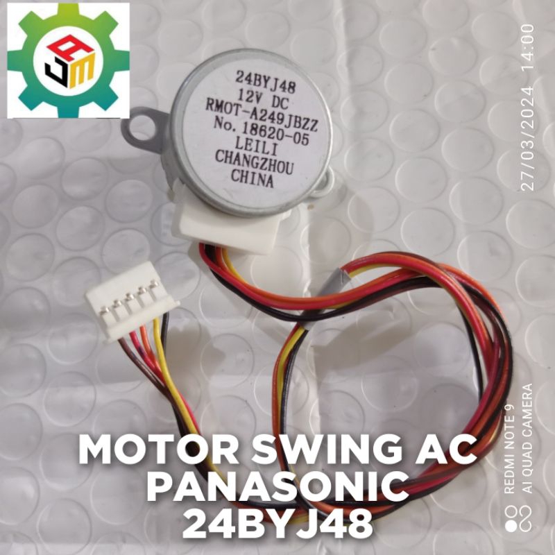 Jual DINAMO MOTOR SWING AC PANASONIC 24BYJ48 SESUAI GAMBAR | Shopee ...