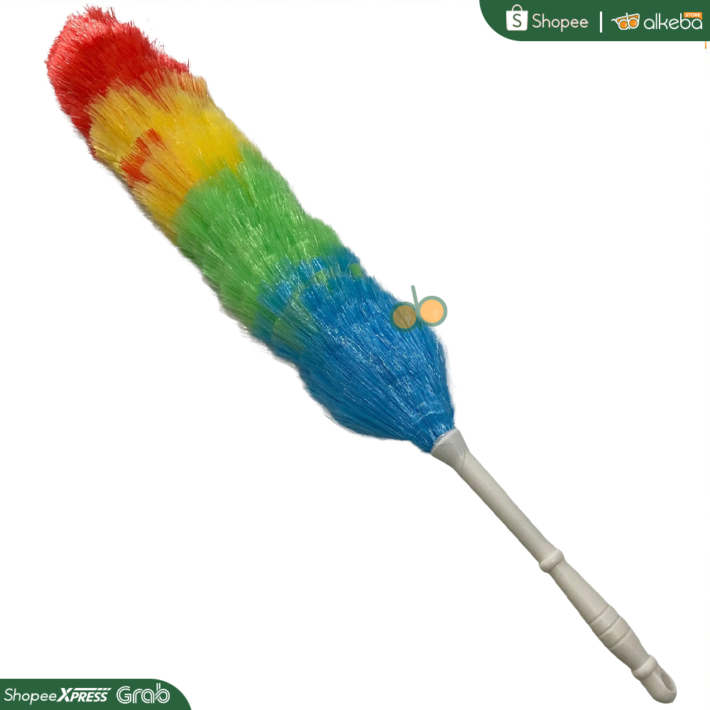 Jual kemoceng tali rafia dragon sulak rainbow plastik besar | Shopee ...