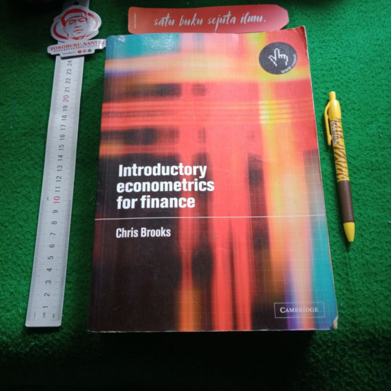 Jual Buku Original Introductory Econometrics For Finance By Chris