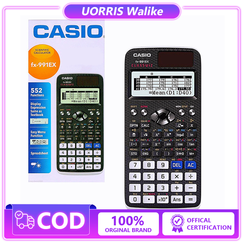 Jual STOCK Casio FX-991EX FX991ex FX 991ex Scientific Calculator ...